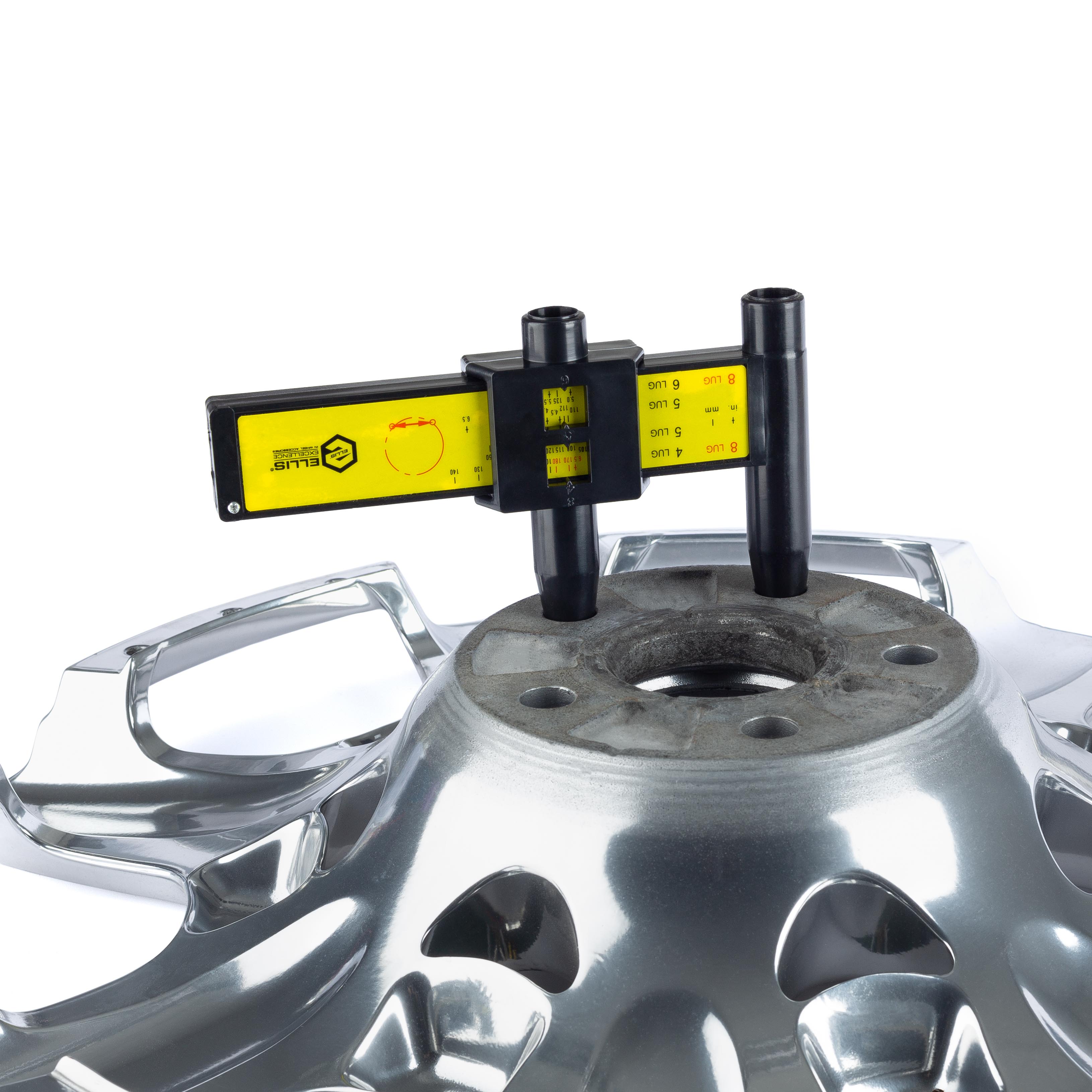 PCD Gauge Tool Measure Car Wheel Stud Pattern Pitch Circle Diameter EBay