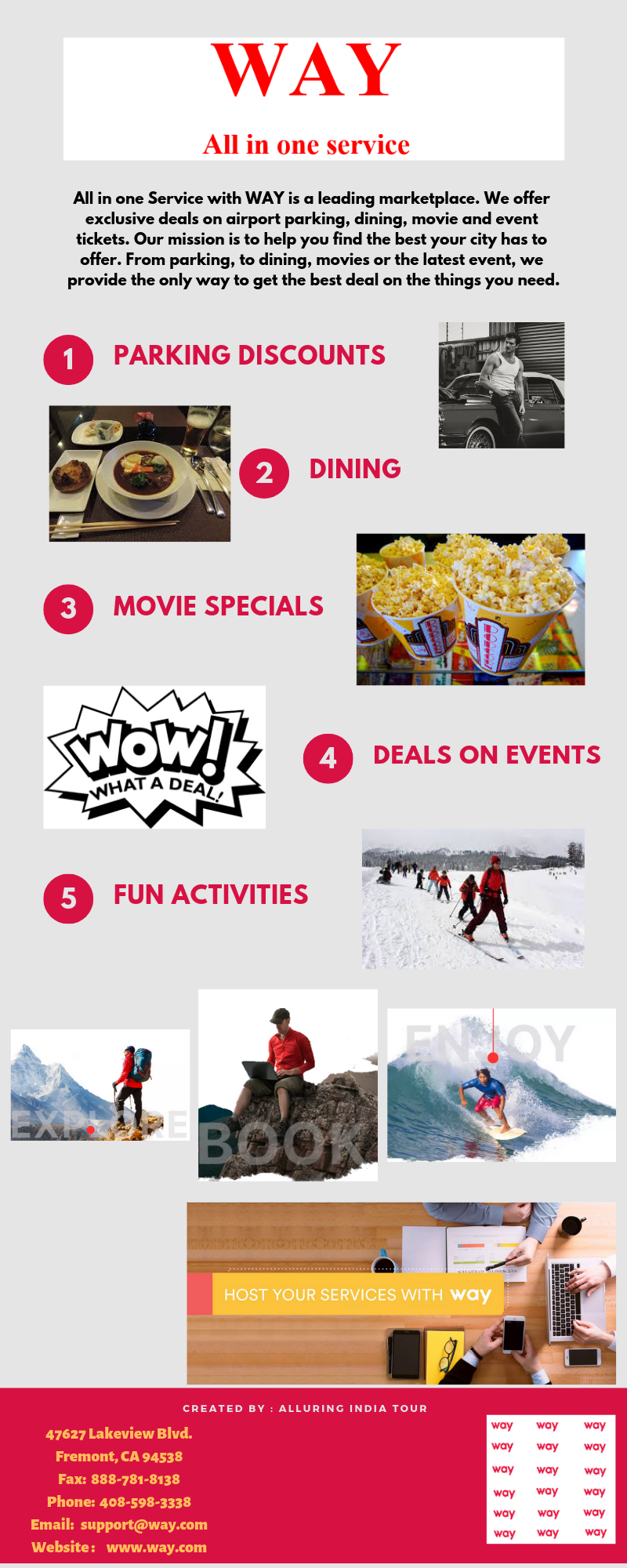 All in one Service with WAY. - Gifyu